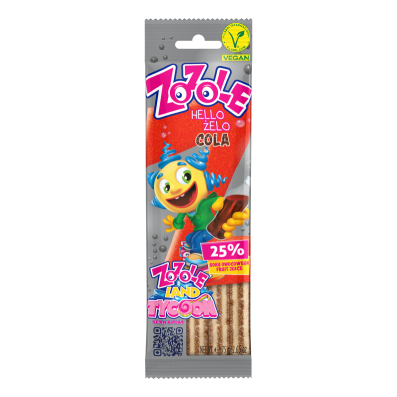 Zozole Cola ízű gumicukor 75g – Nashi Box